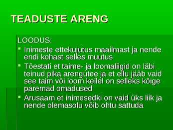 Teaduse areng 19.-20. sajandil | Ajalugu