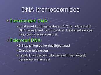 DNA ja RNA | Bioloogia - Molekulaarbioloogia