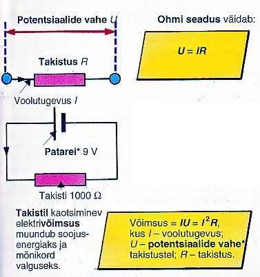 Ohmi seadused | Füüsika - Füüsika