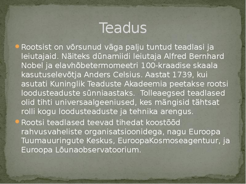 Rootsi powerpoint | Geograafia