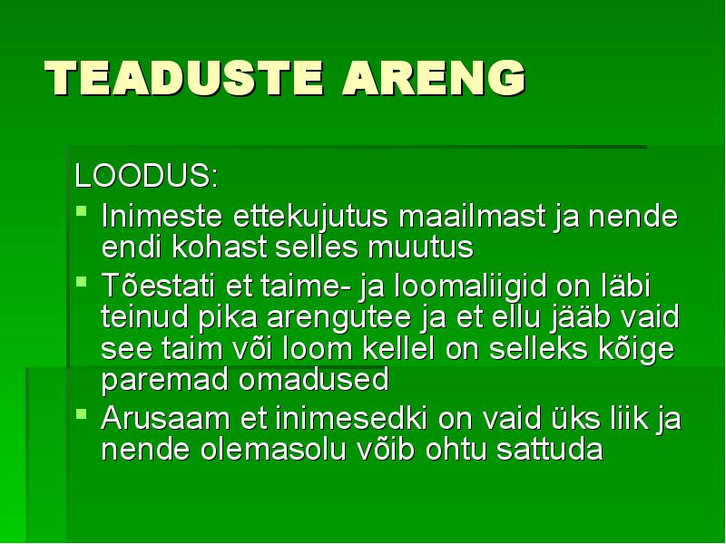 Teaduse areng 19.-20. sajandil | Ajalugu