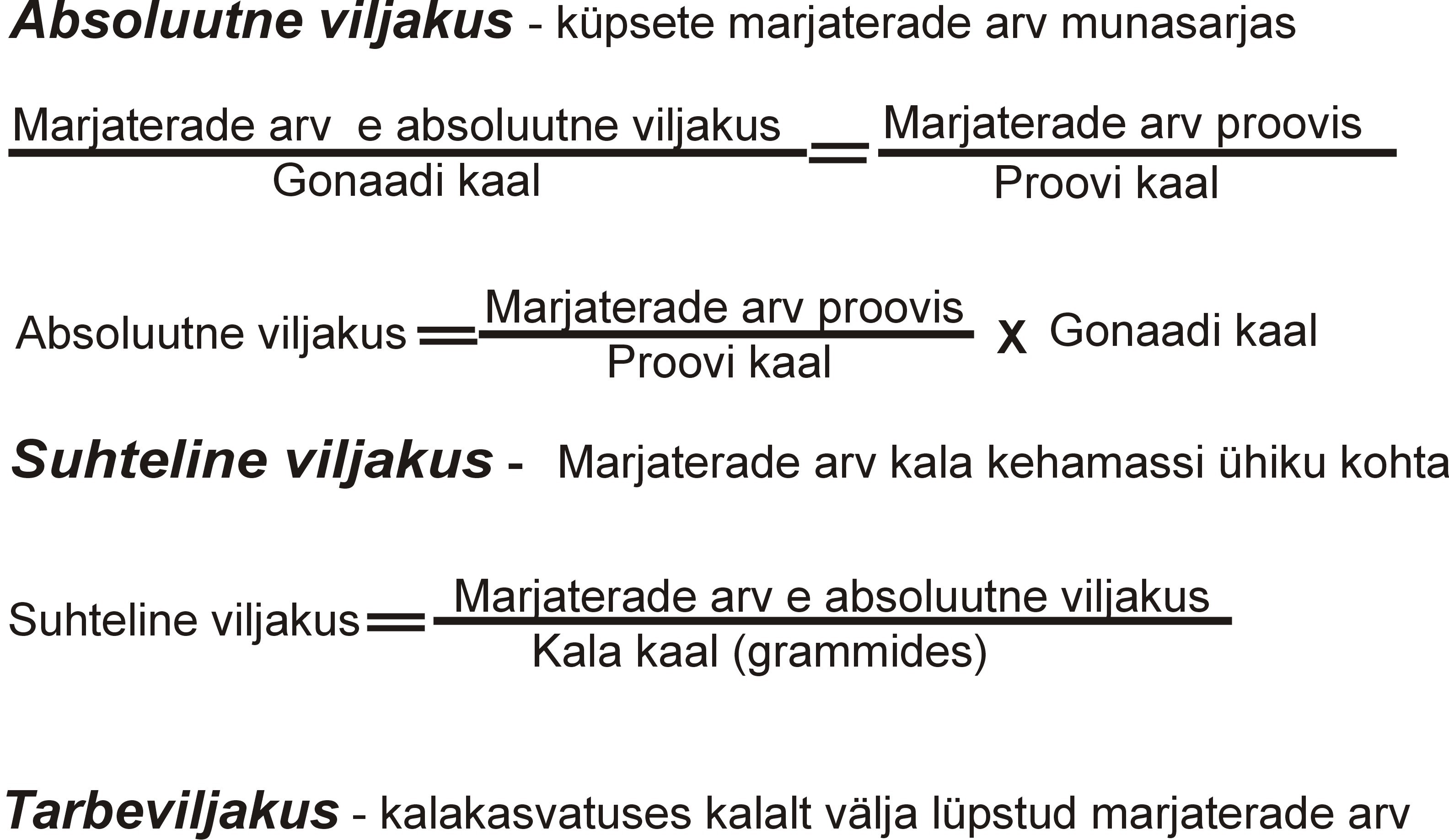 Kasvatatavate kalade bioloogia kordamisküsimused | Bioloogia ...