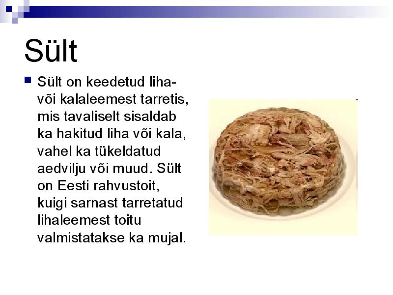 Eesti rahvustoidud | Geograafia