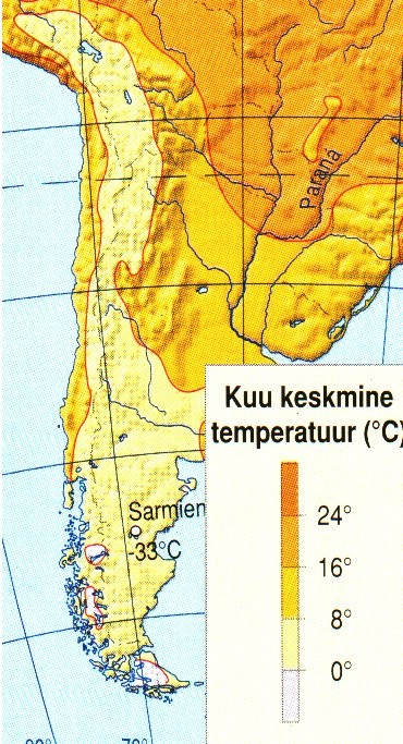 Tšiili | Geograafia