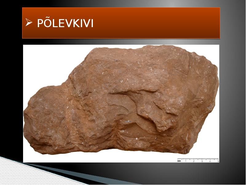 Eesti kivimid PowerPoint - Esitlus Kõne | Geograafia