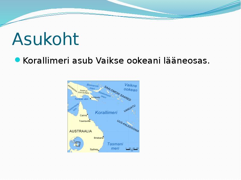Korallimeri - Esitlus Kõne | Geograafia
