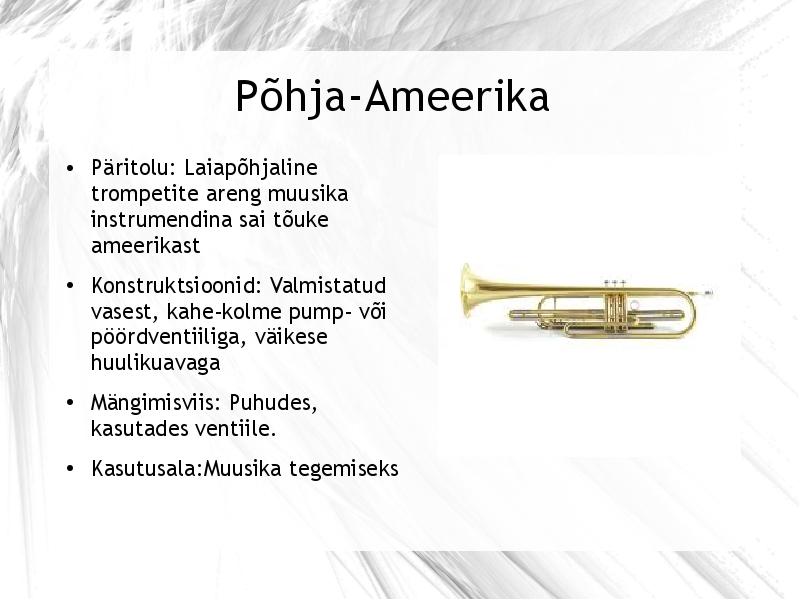 Trompetid | Muusika - Instrumendid