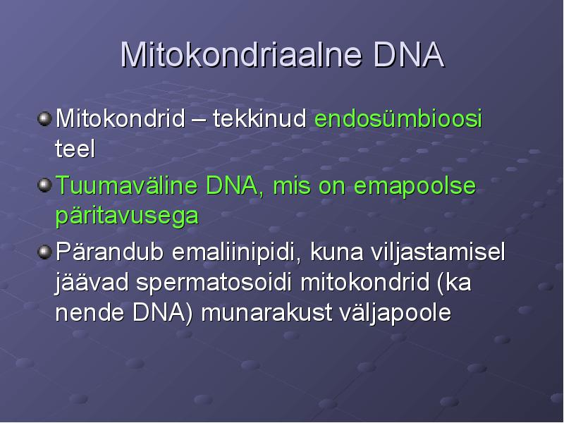 DNA ja RNA | Bioloogia - Molekulaarbioloogia